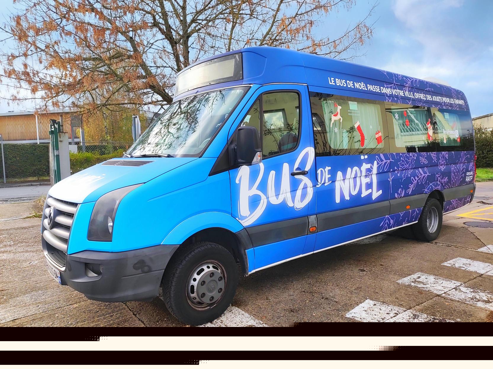 Bus de Noël 2025 au Plessis Robinson : Les Restos HAUTS-DE-SEINE